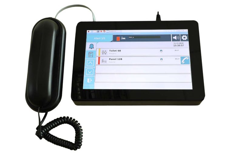 Nurse Call Console with TFT LCD | Enhanced System Applications Sdn Bhd